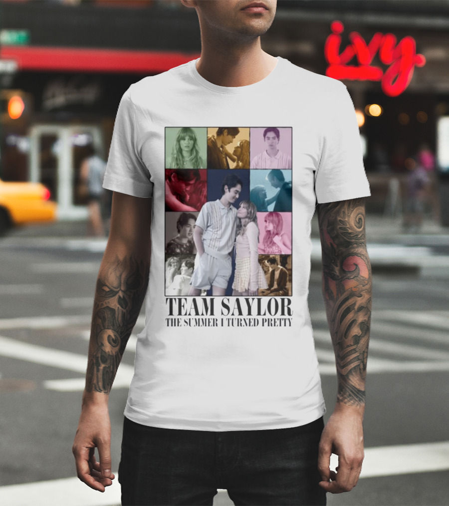 Team Saylor The Summer I Turned Pretty The Eras Tour T-Shirt