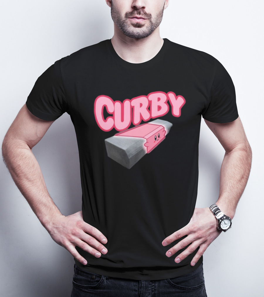 Curby Kirby Brick Meme T-Shirt