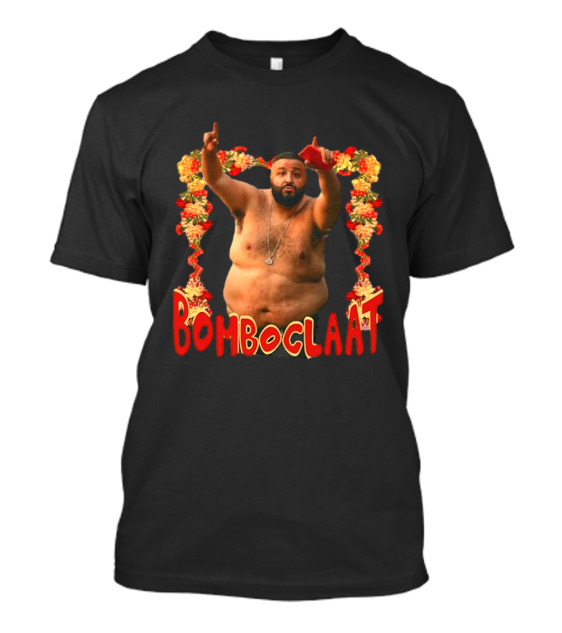 Bomboclaat DJ Khaled Floral Frame T-Shirt