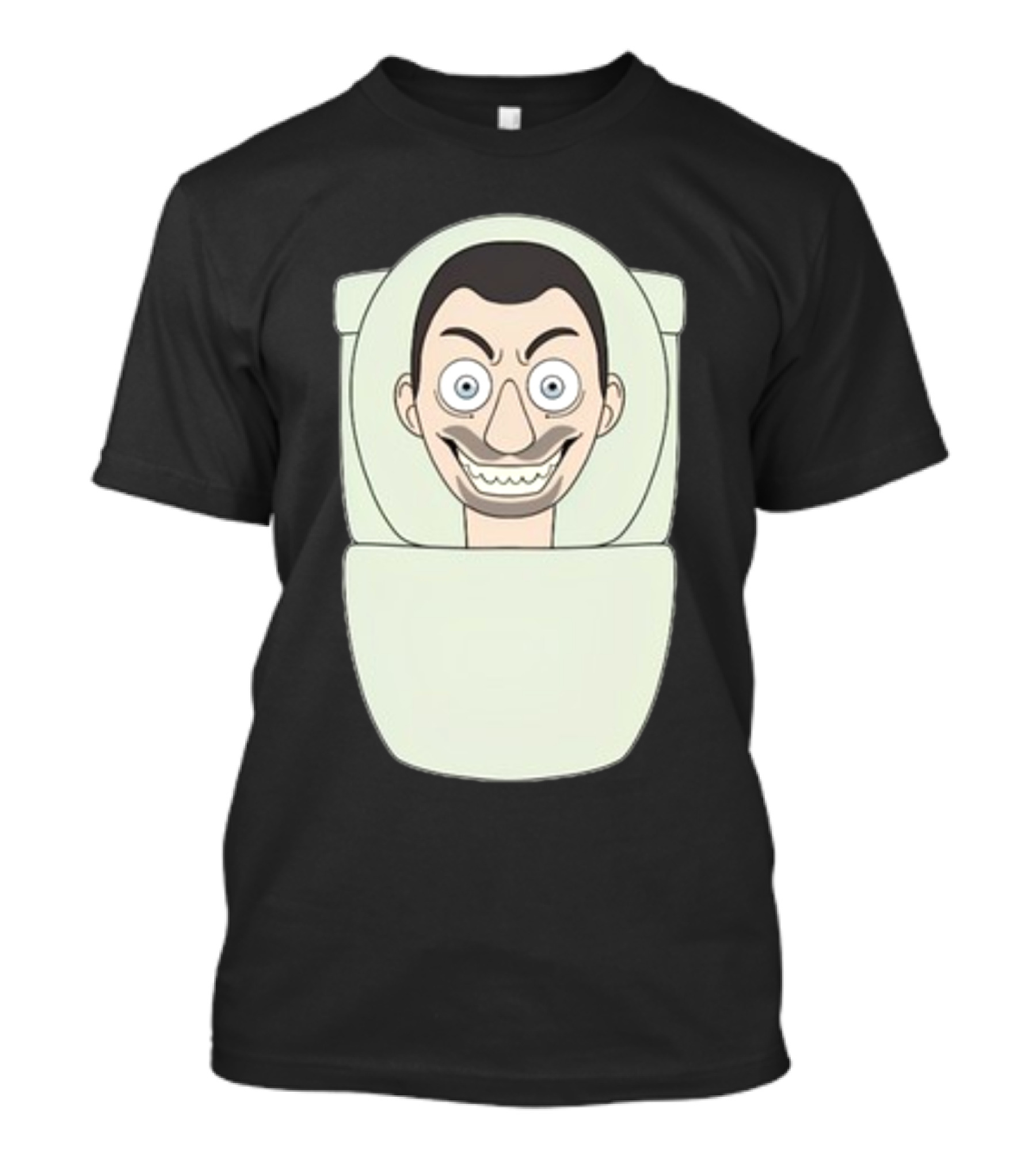Skibidi Toilet Youtooz New Creepy Toilet Head Meme T-Shirt