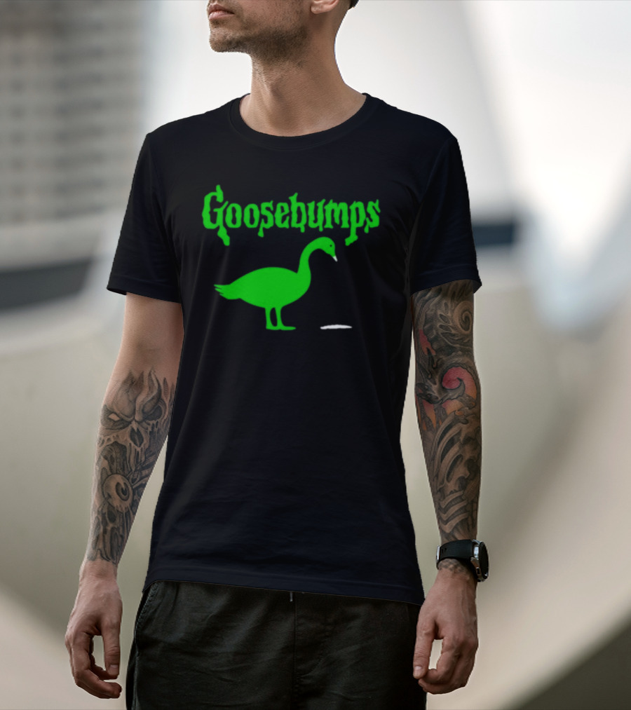 Goosebumps Green Goose T-Shirt