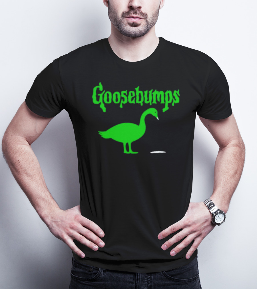 Goosebumps Green Goose T-Shirt