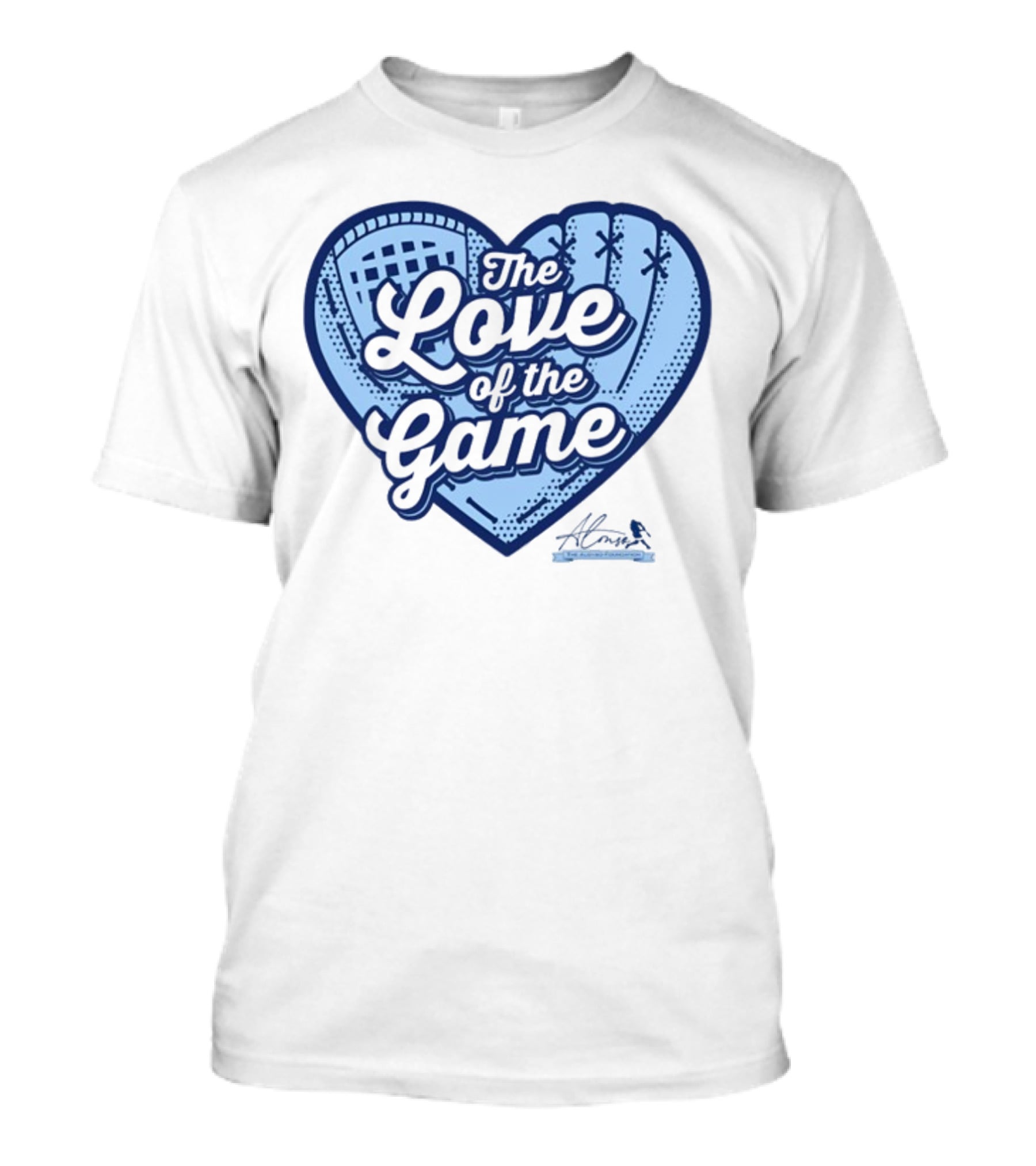Alonso Foundation The Love Of The Game Baseball Heart T-Shirt