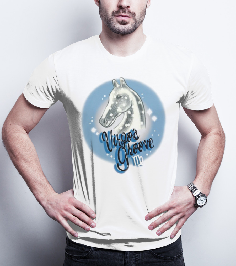 Virgo's Groove Disco Horse Party T-Shirt