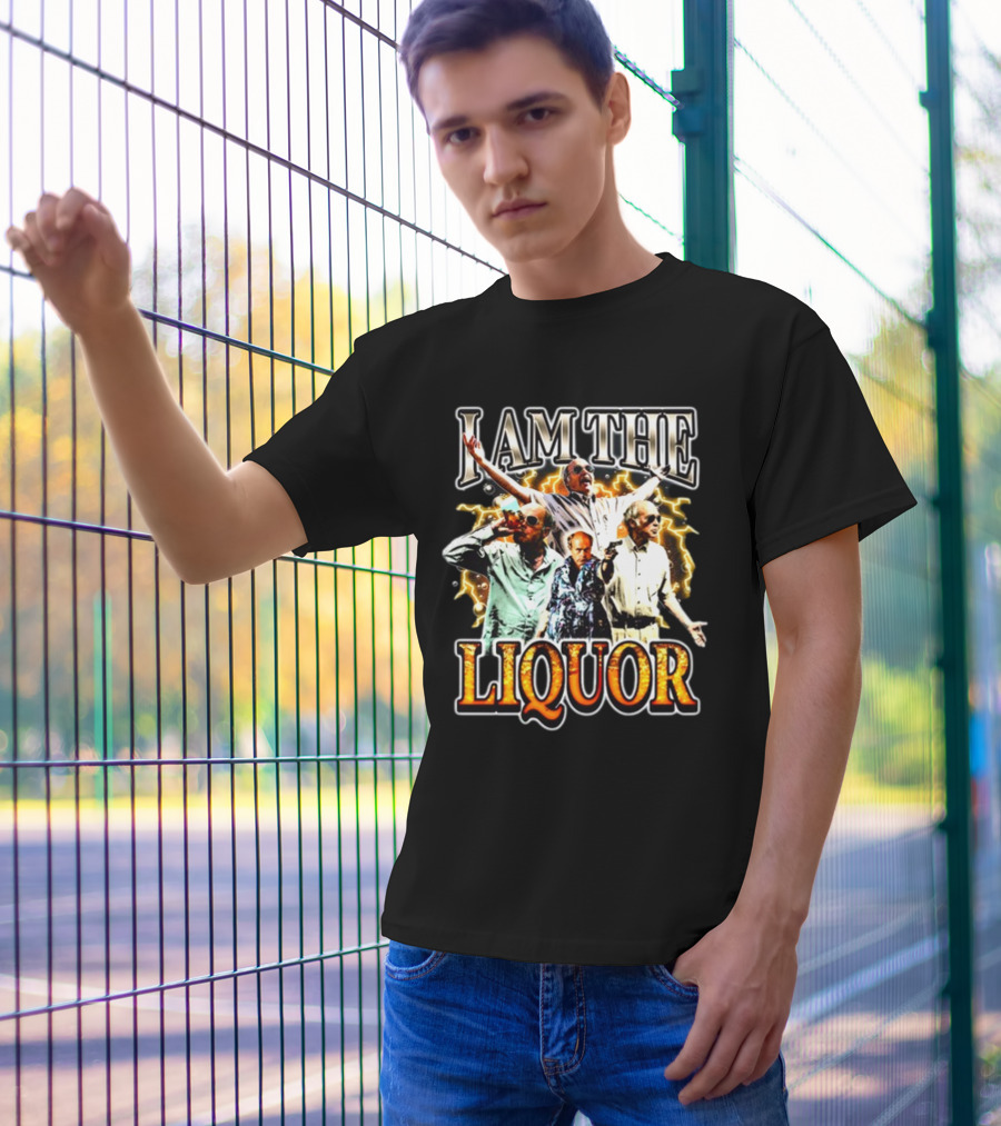 I Am The Liquor Jim Lahey Bold Expressions And Poses T-Shirt