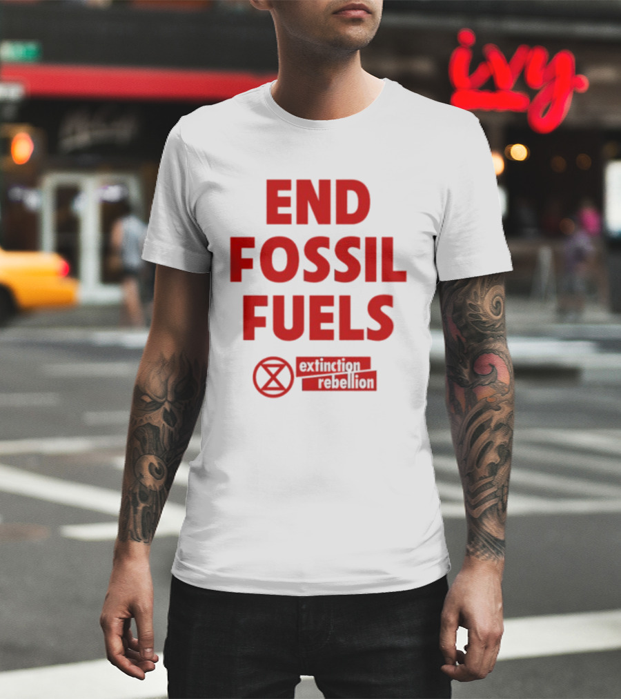 US Open Coco Gauff End Fossil Fuels Extinction Rebellion T-Shirt