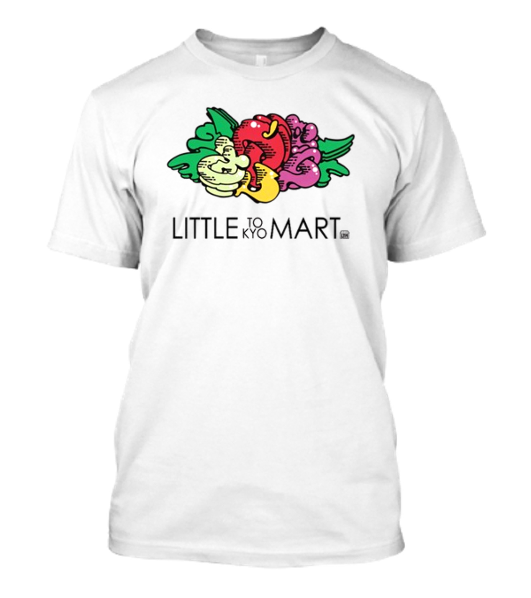 Little Tokyo Mart Colorful Cartoon Fruits T-Shirt