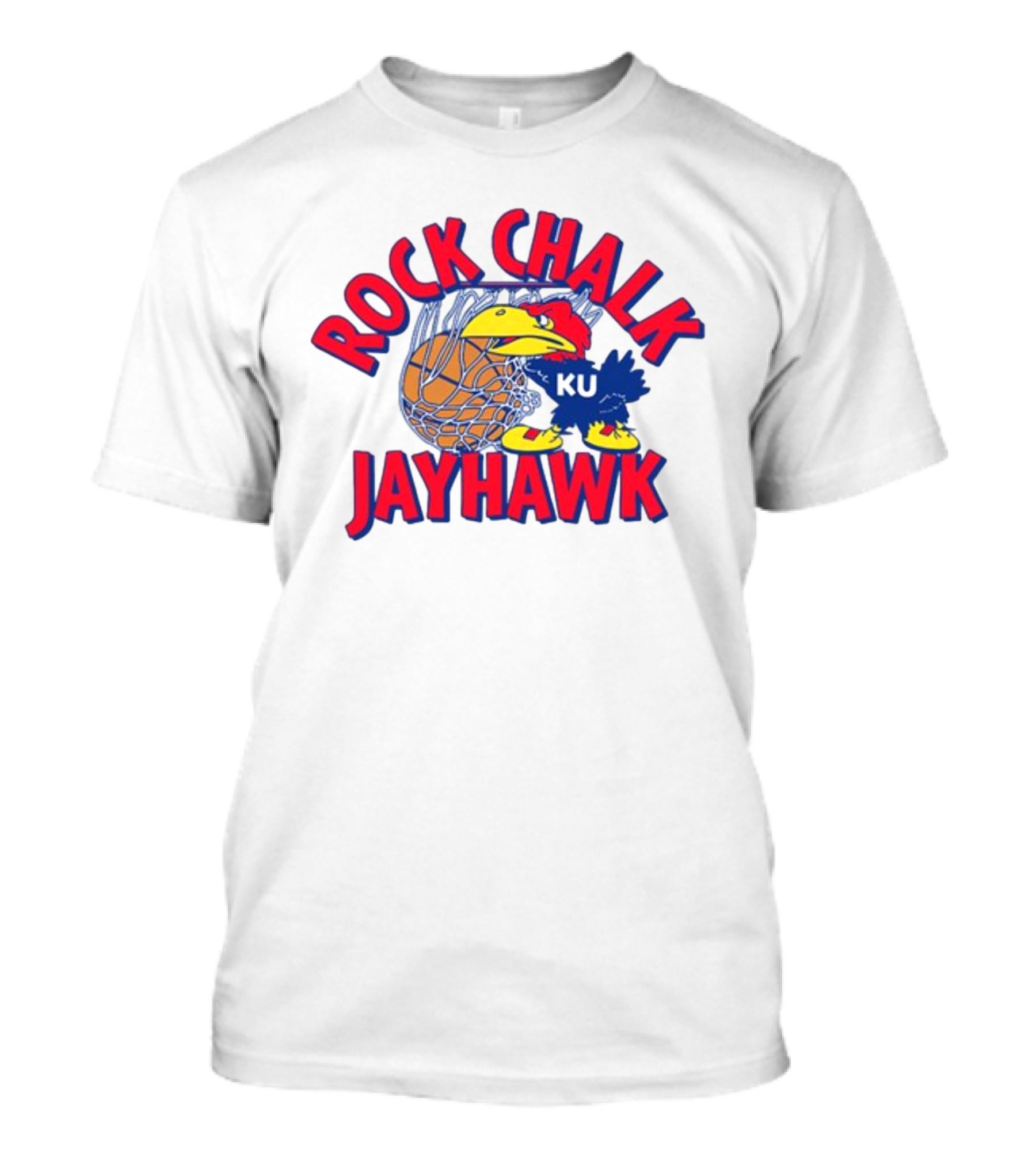 Rodger Sherman Rock Chalk Jayhawk KU Basketball T-Shirt