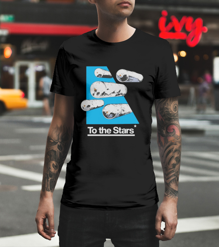To The Stars Tic Tac Comic By Thomas Tenney T-Shirt