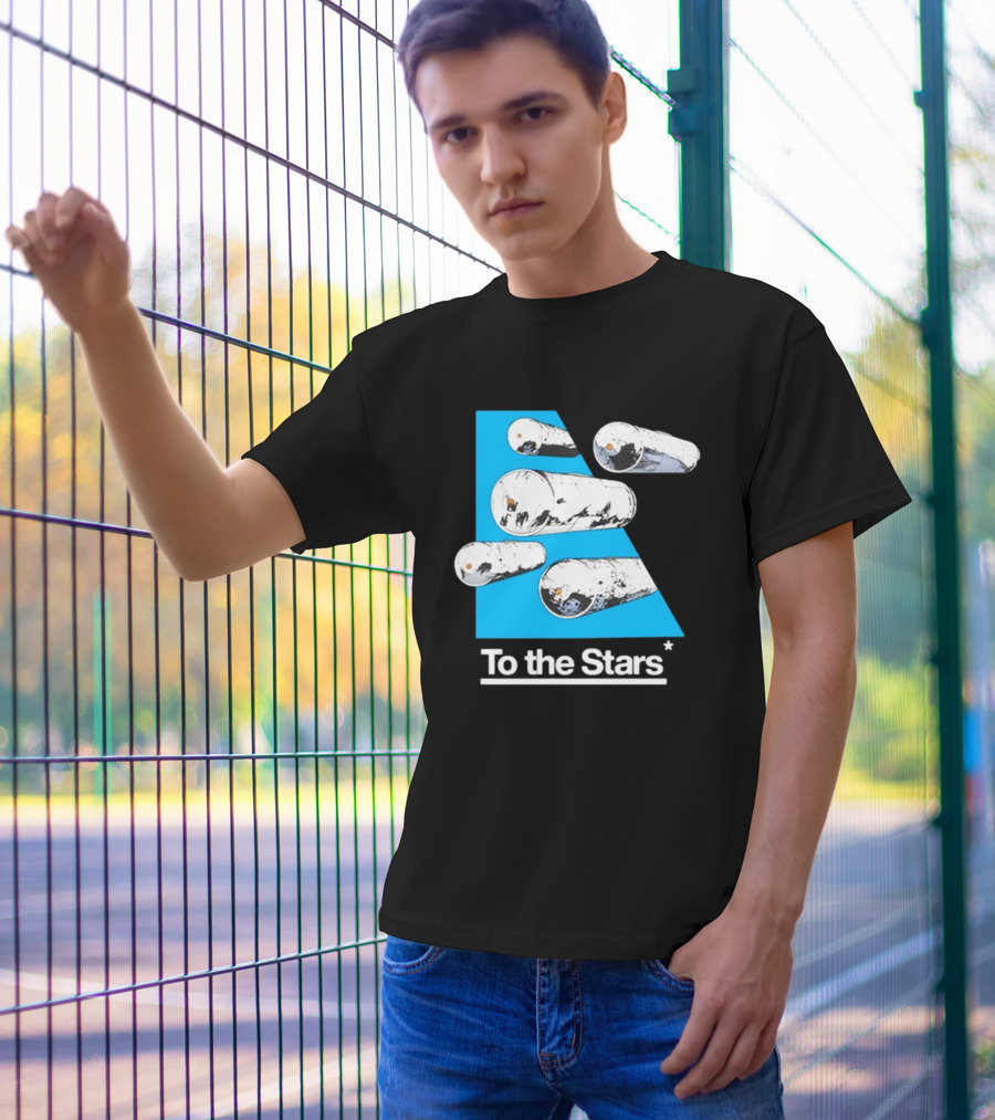 To The Stars Tic Tac Comic By Thomas Tenney T-Shirt