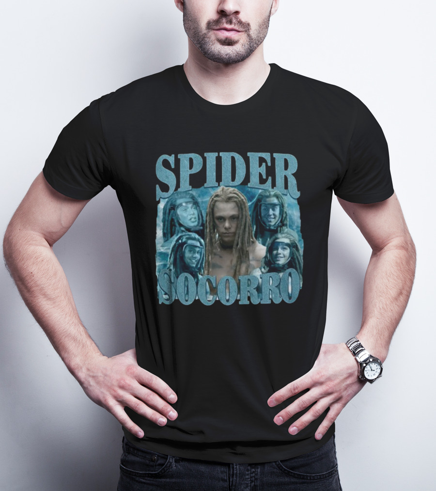 Spider Socorro Avatar Movie Character Collage T-Shirt