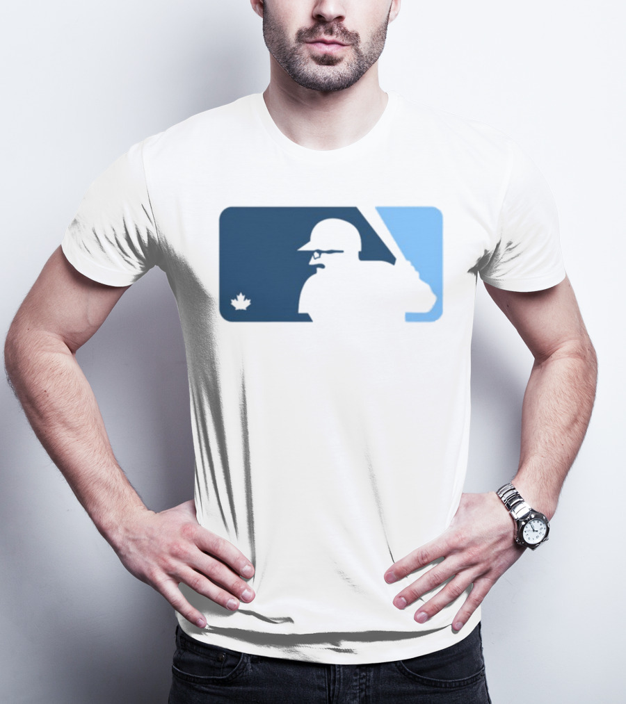 Davis Schneider's Babe Schneider Baseball Silhouette With Canadian T-Shirt