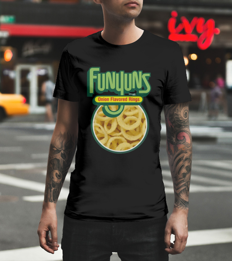 FUNYUNS Onion Flavored Rings Snack T-Shirt