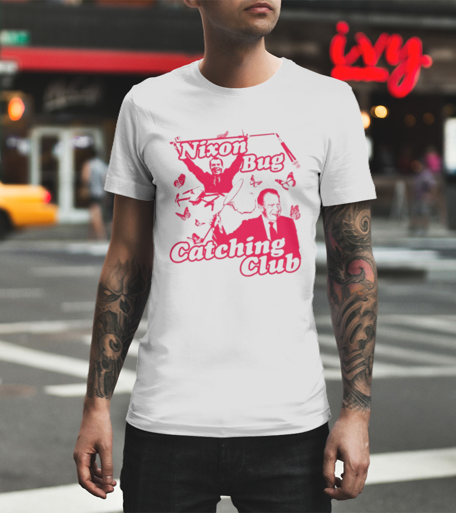 Nixon Bug Catching Club Retro Style Enthusiast T-Shirt