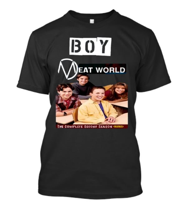 Boy Meat World The Complete Second Season DVD Cast Classroom T-Shirt
