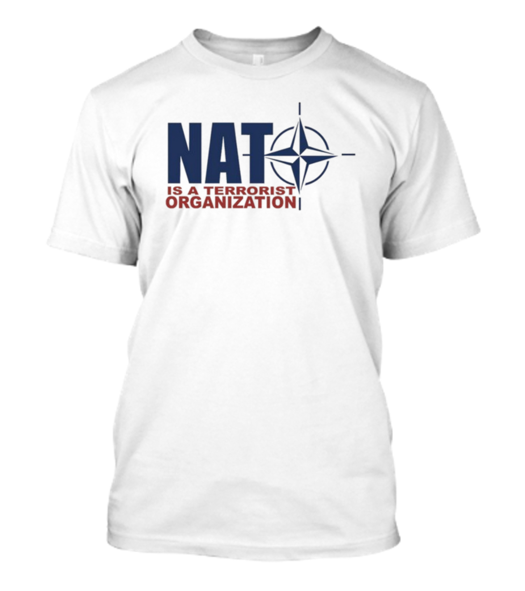 Revolutionary Blackout Network Nat Is A Terrorist Organization NATO T-Shirt