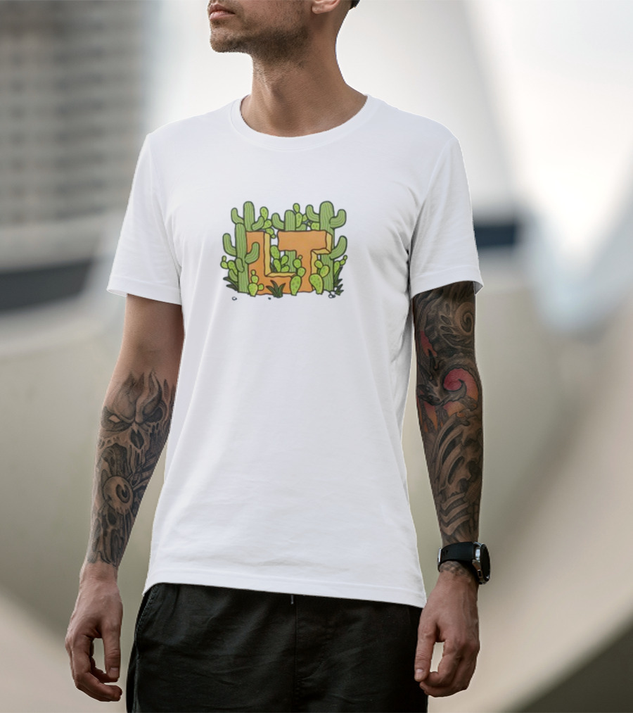 Let's Trip Cactus LT Cacti Desert Adventure T-Shirt