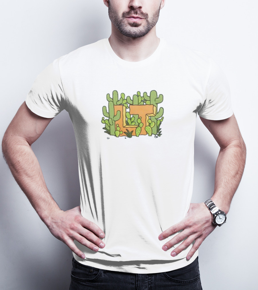 Let's Trip Cactus LT Cacti Desert Adventure T-Shirt
