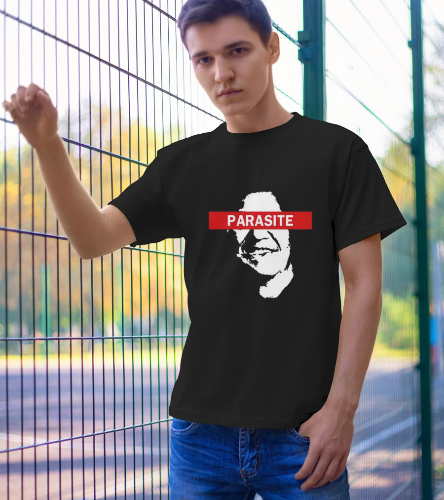 Nabunturanguy Davaomigrant Parasite Face Red Bar Iconic T-Shirt