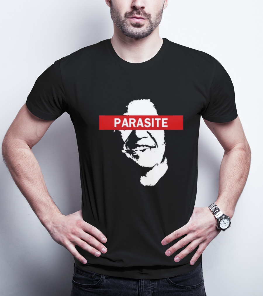 Nabunturanguy Davaomigrant Parasite Face Red Bar Iconic T-Shirt