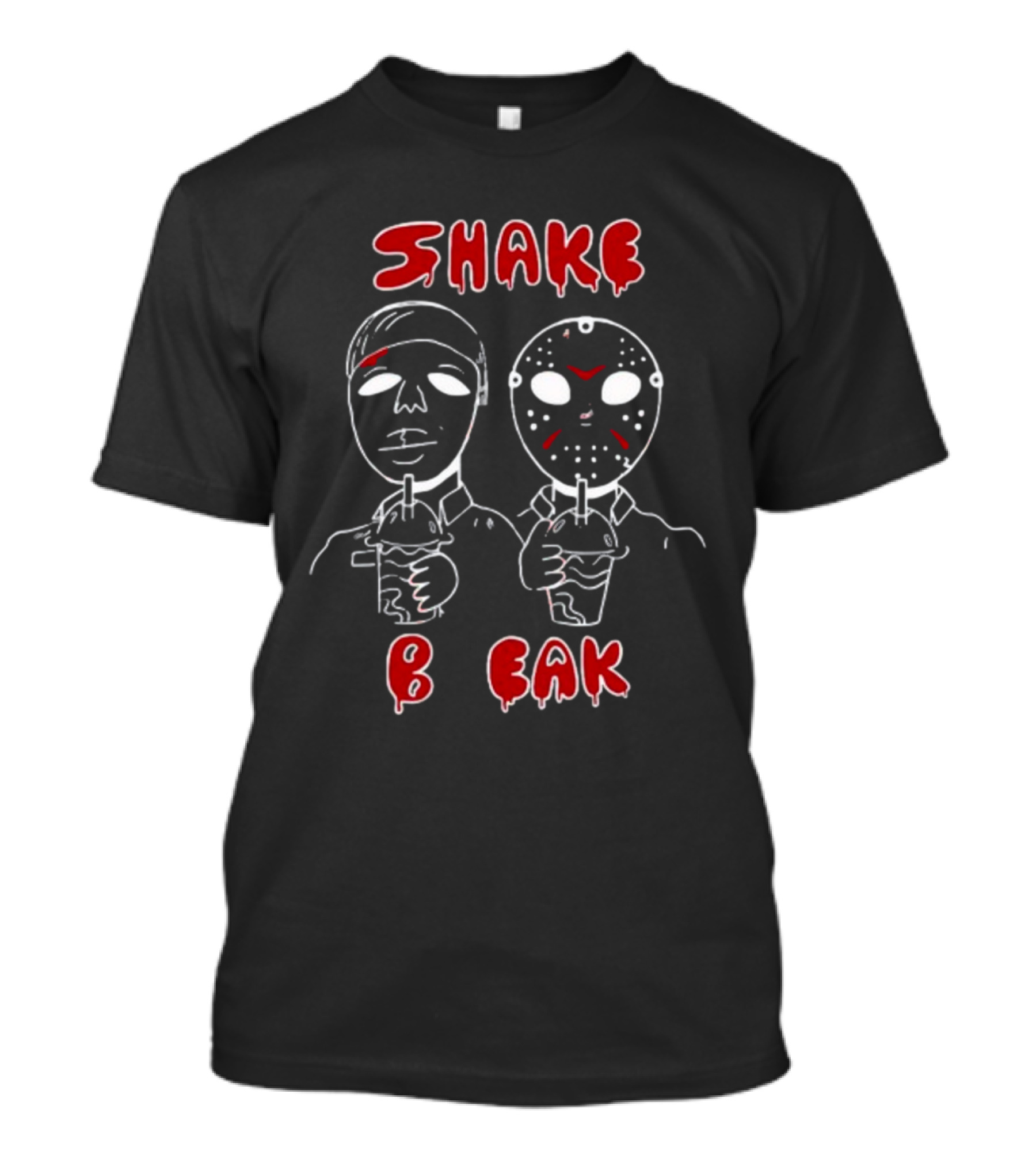 Shake Break Friday Mask Style By Livingdisplay T-Shirt