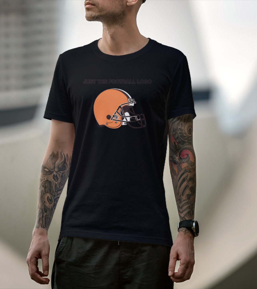 Cleveland Just The Football Helmet T-Shirt