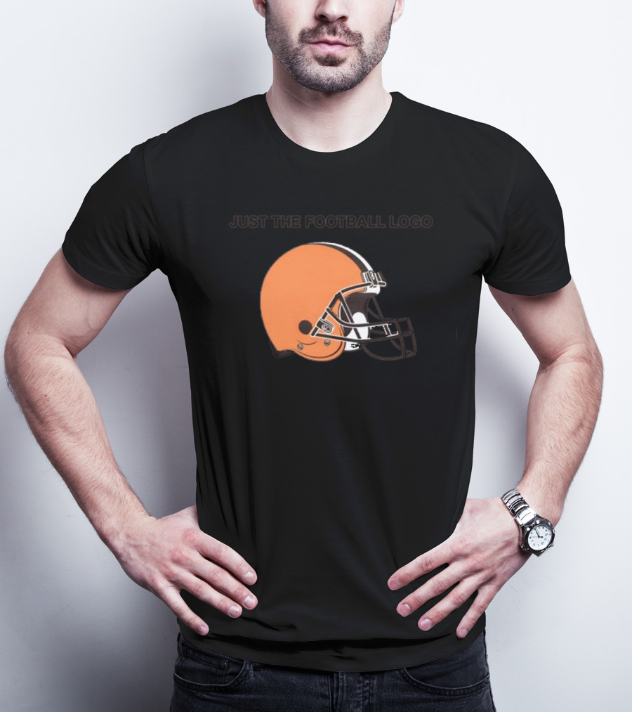 Cleveland Just The Football Helmet T-Shirt