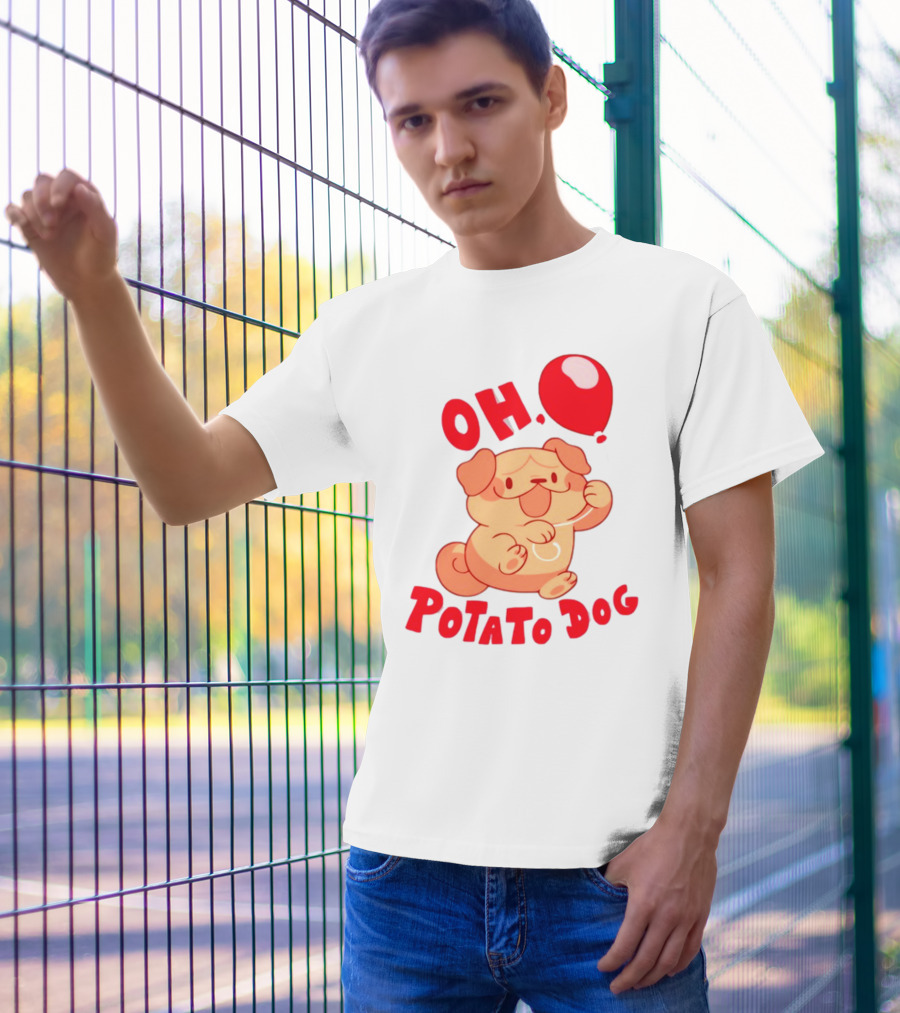Bandwear Parry Gripp Oh Potato Dog With Balloon T-Shirt
