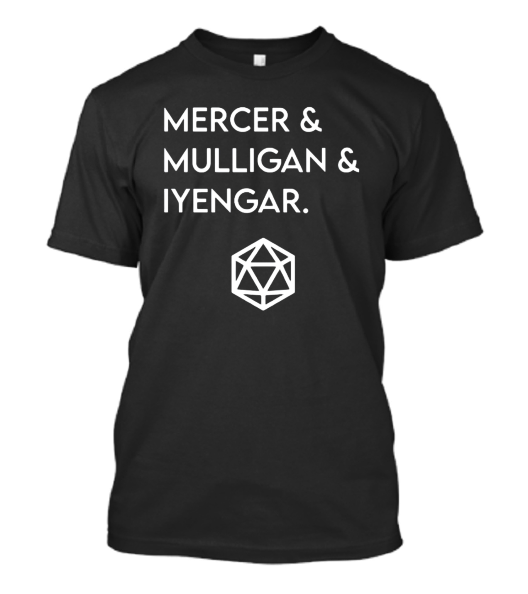Mercer Mulligan Iyengar D20 T-Shirt