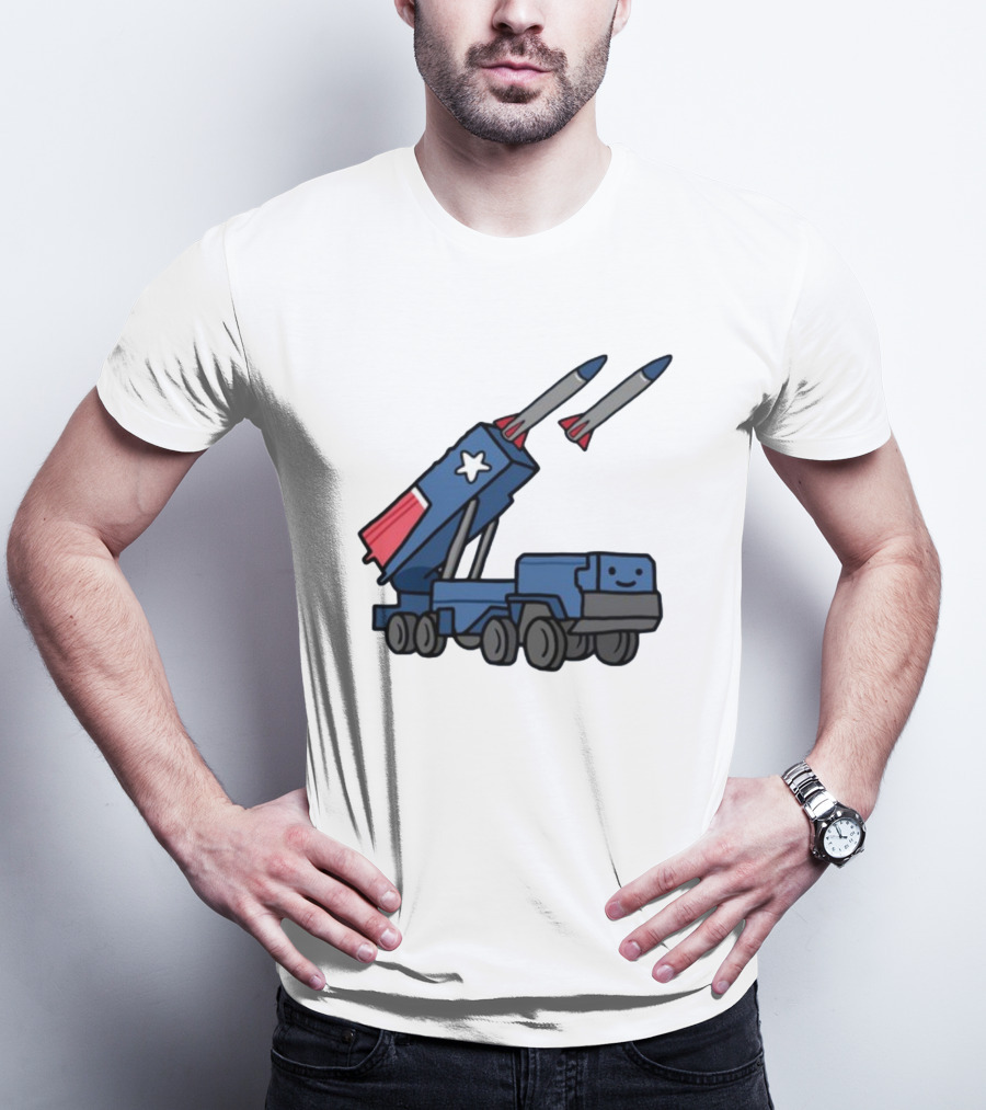 New England Patriots Missile Launcher Truck T-Shirt