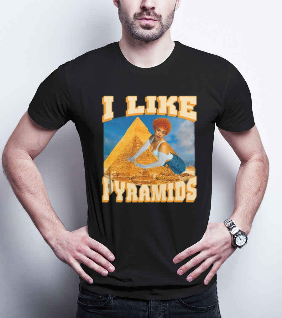 Ice Spice I Like Pyramids 90s Style Cleopatra Nostalgia T-Shirt