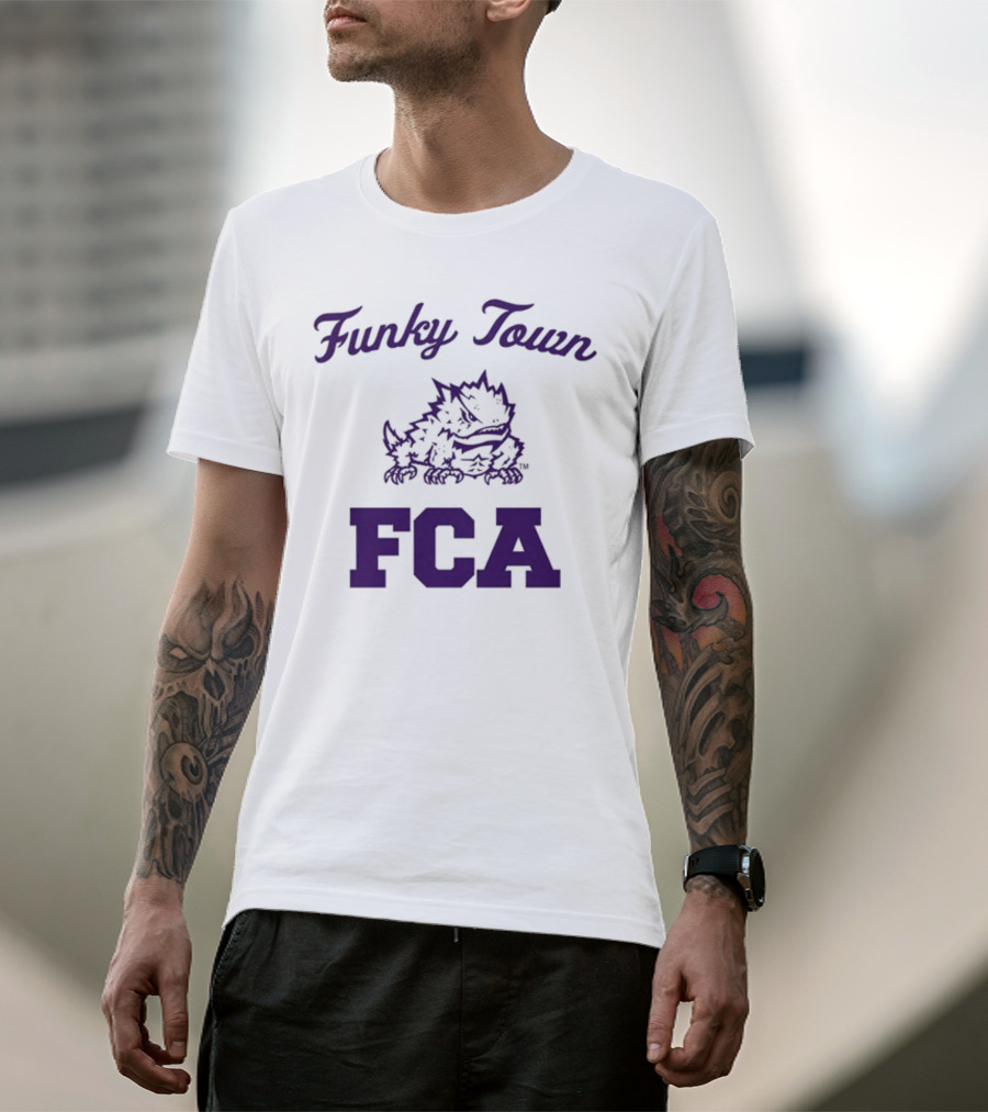 Funky Town FCA Horned Frog T-Shirt