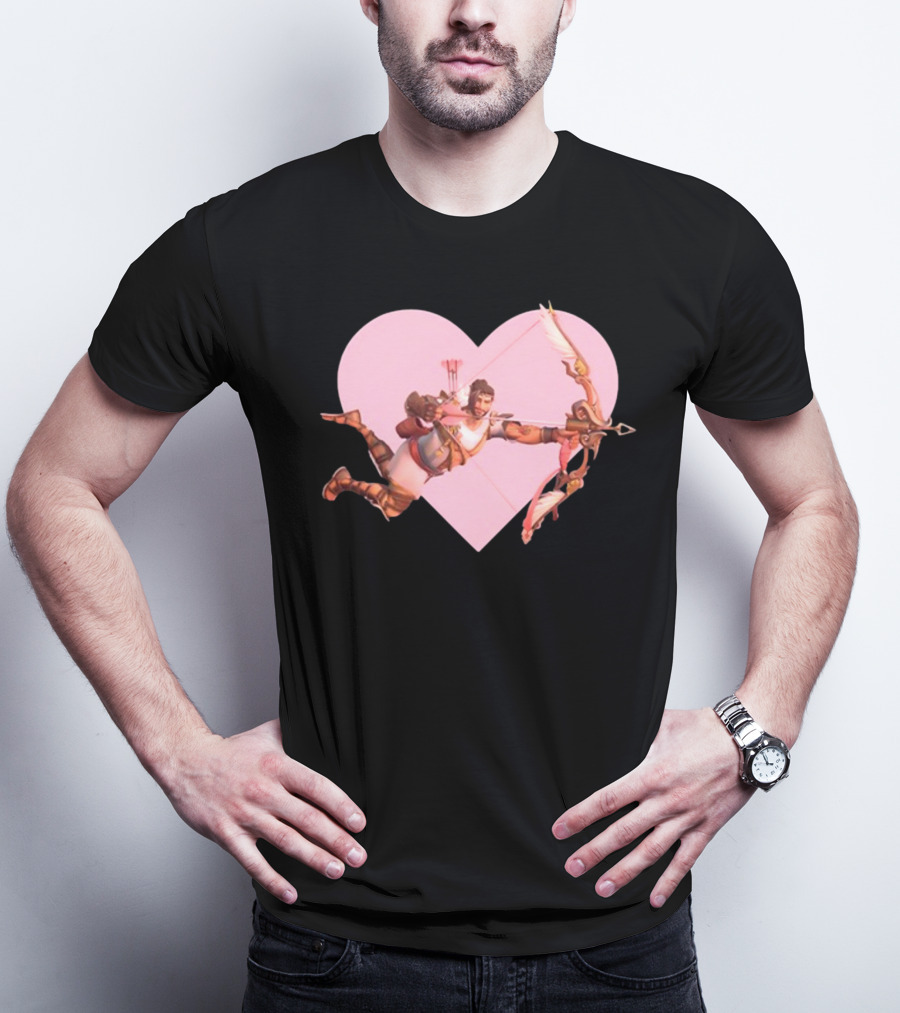 Overwatch 2 Hanzo Lover Heart T-Shirt