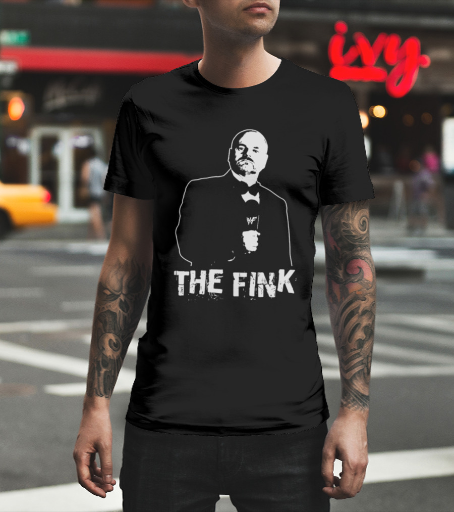 The Fink Howard Finkel WWF Legends Of Wrestling T-Shirt
