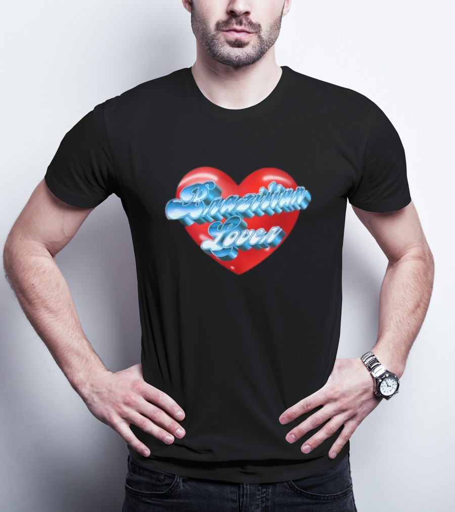 Mateus Brazilian Lover Heart T-Shirt