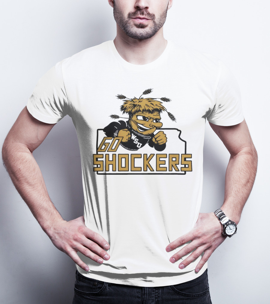 Wichita State University Go Shockers Mascot T-Shirt