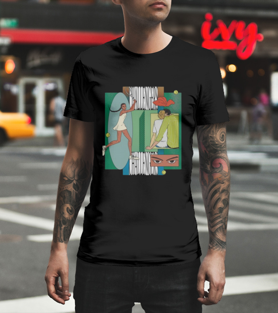 Challengers Tennis Romance And Intensity T-Shirt