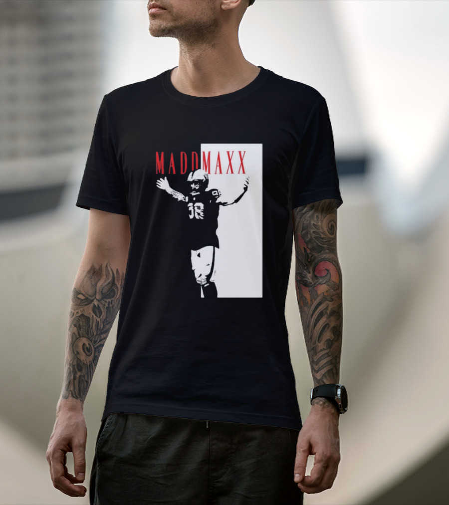 MADD MAXX Football Player T-Shirt