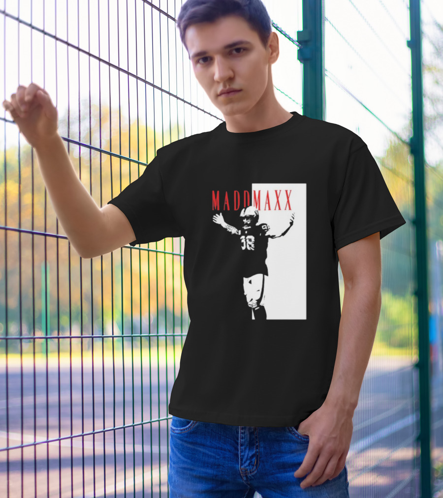 MADD MAXX Football Player T-Shirt