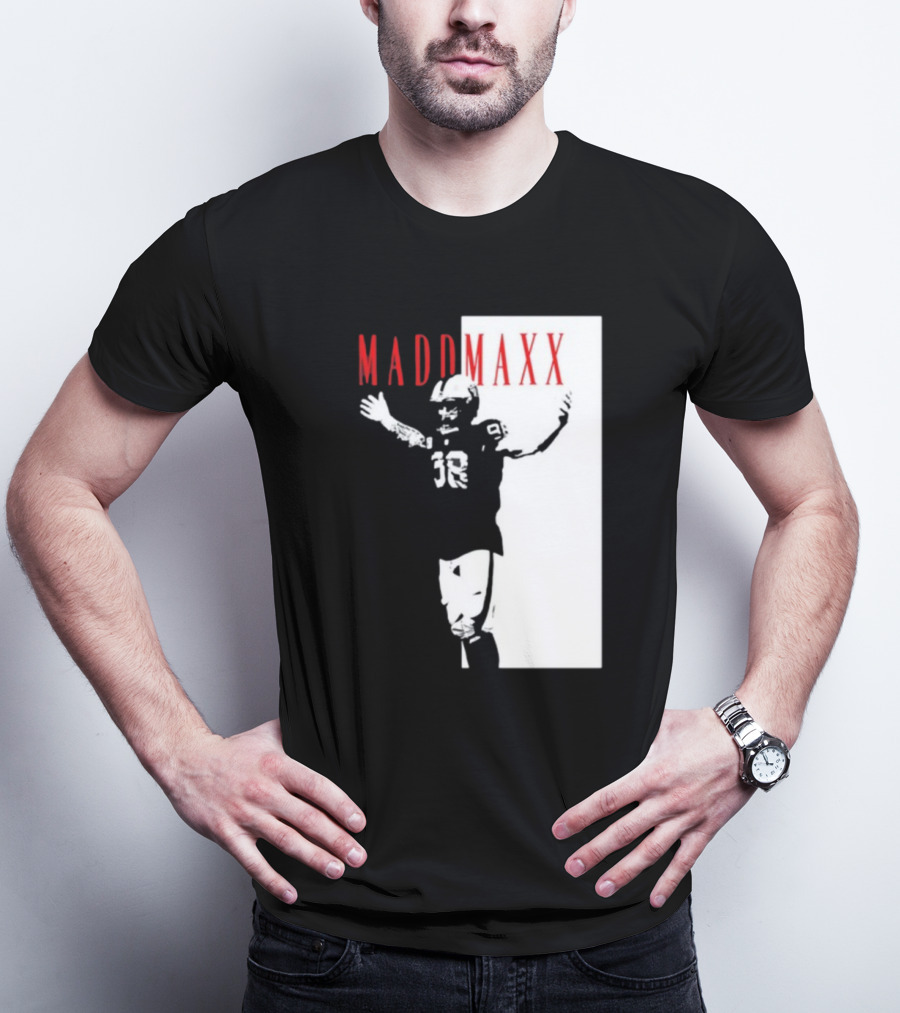 MADD MAXX Football Player T-Shirt