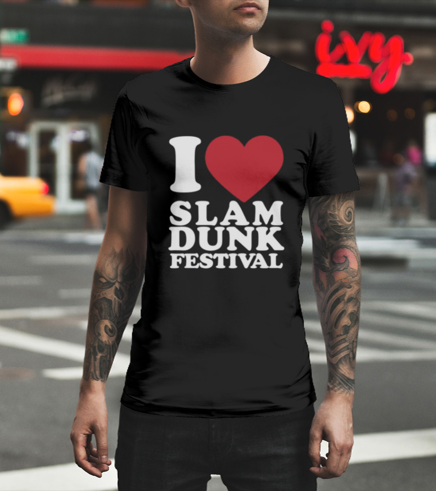 I Love Slam Dunk Festival T-Shirt