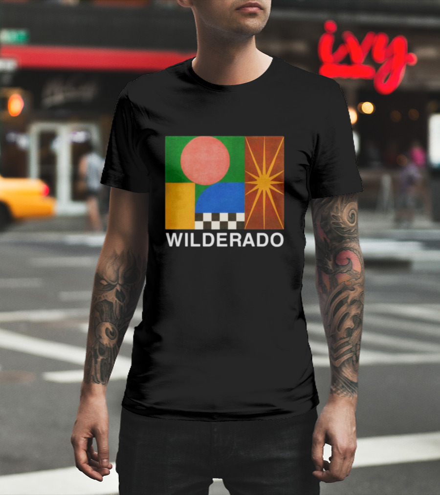 Wilderado Colorful Geometric Abstract T-Shirt