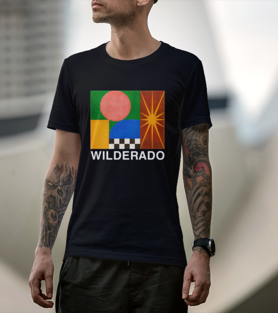 Wilderado Colorful Geometric Abstract T-Shirt