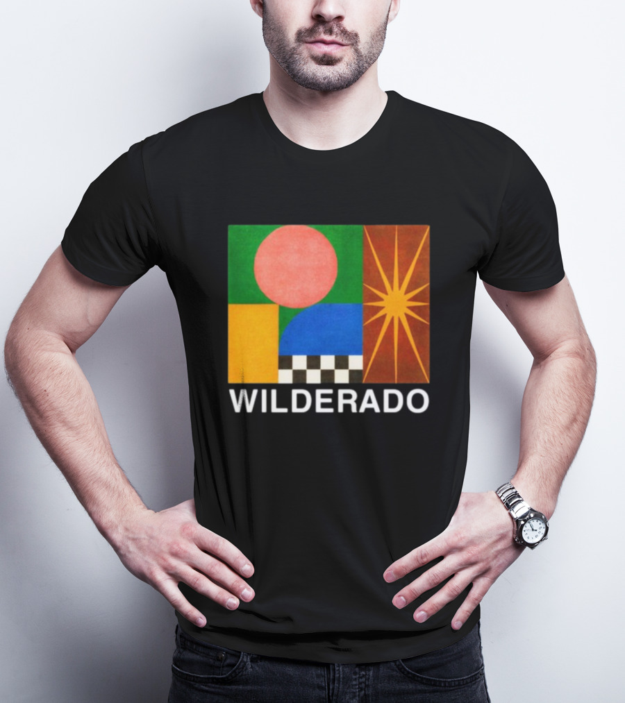 Wilderado Colorful Geometric Abstract T-Shirt