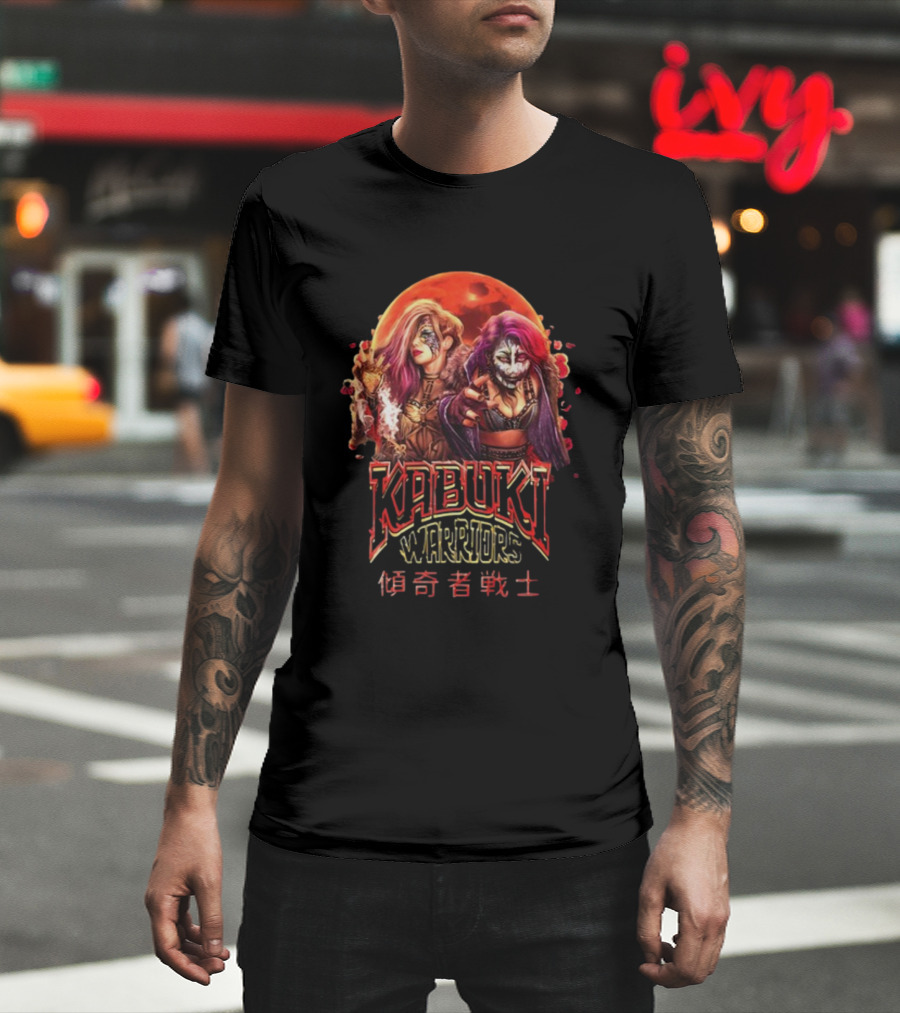 Asuka The Kabuki Warriors Blood Moon T-Shirt
