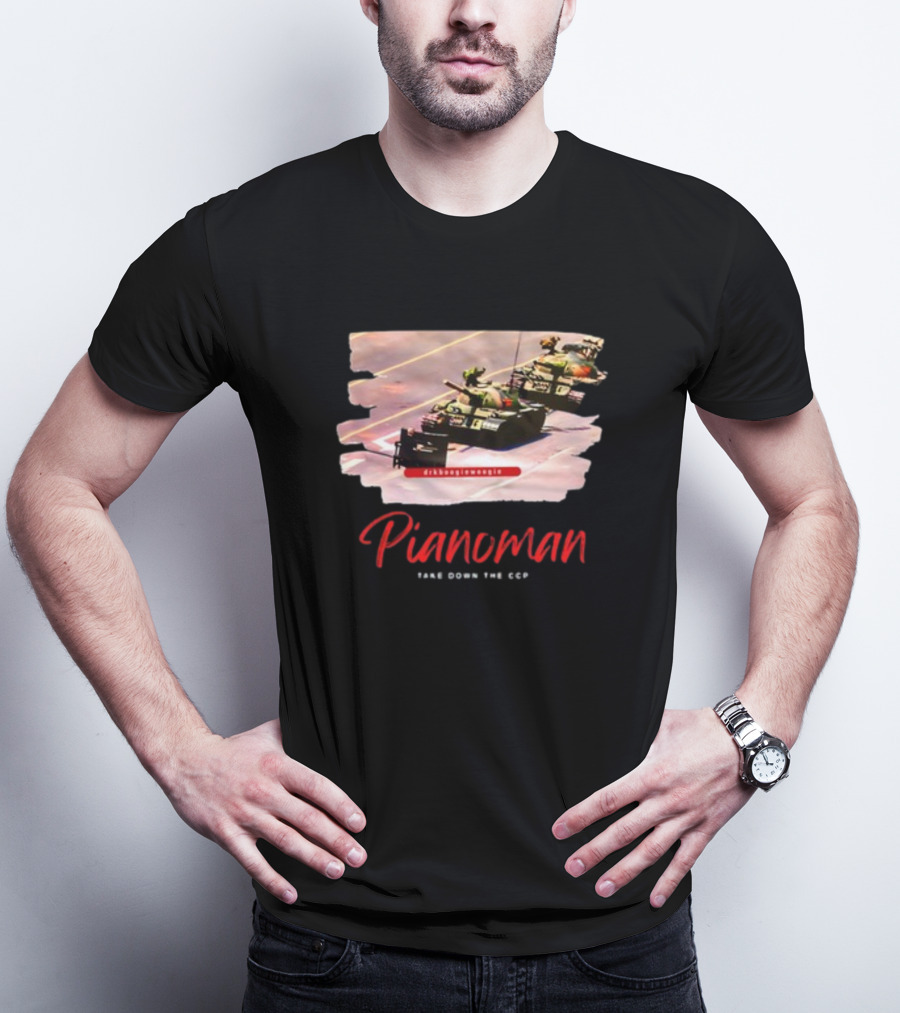 Brendan Kavanagh Pianoman Drkboogiewoogie Take Down The CCP T-Shirt