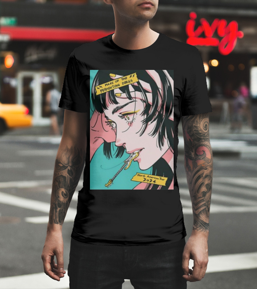 Motfd Ai Kozaki Mass Of The Fermenting Dregs North American Tour T-Shirt