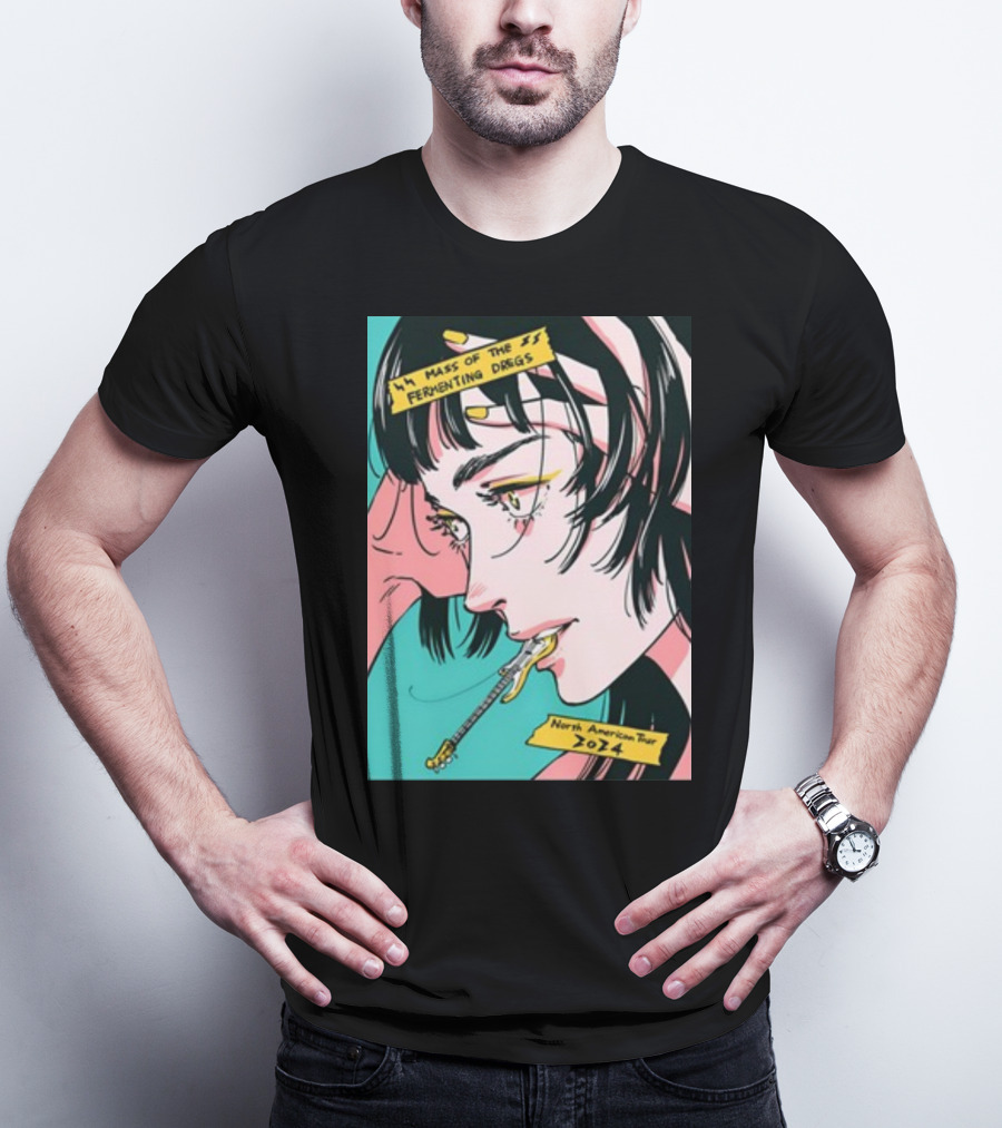 Motfd Ai Kozaki Mass Of The Fermenting Dregs North American Tour T-Shirt