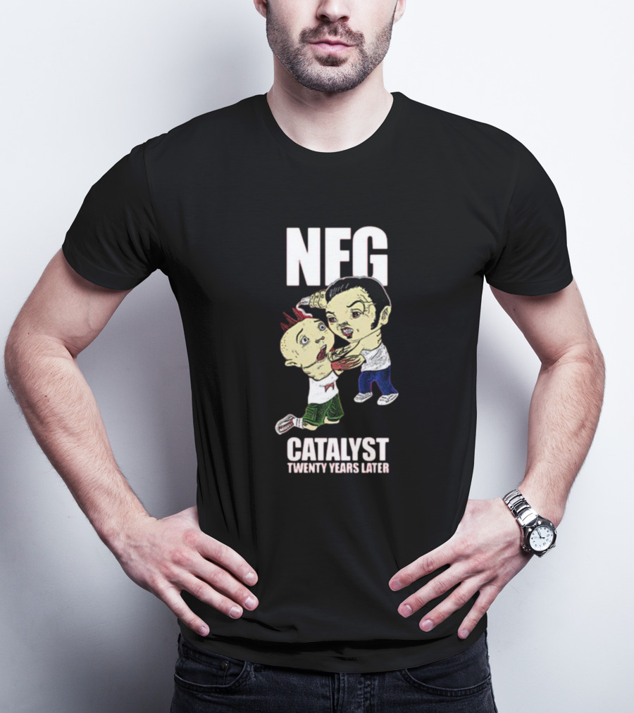 NFG Catalyst Twenty Years Later Cartoon Fight T-Shirt
