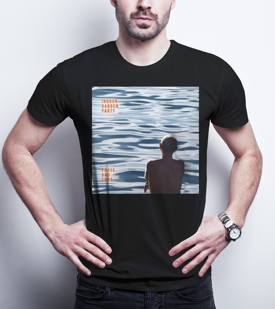Russell Crowe Indoor Garden Party Prose And Cons Water Reflection T-Shirt